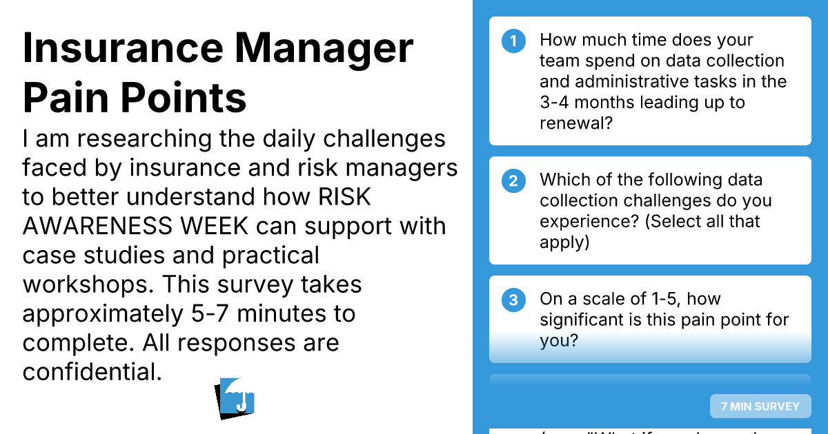 Insurance Manager Pain Points